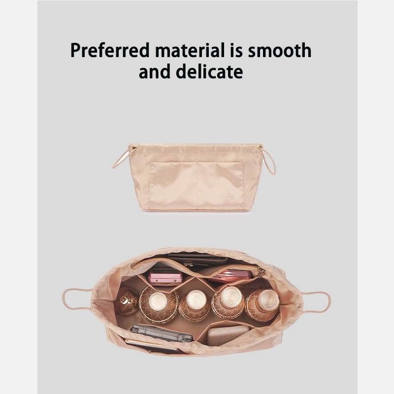 Insert Bags Organizer Makeup Handbag Organize Inner Bag Portable Base ...