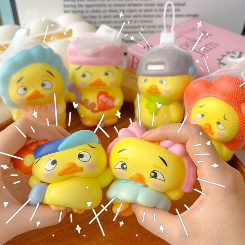 [ Featured ] Upset Duck Squeeze Toys - Cartoon Fun Annoying Duck - Slow ...