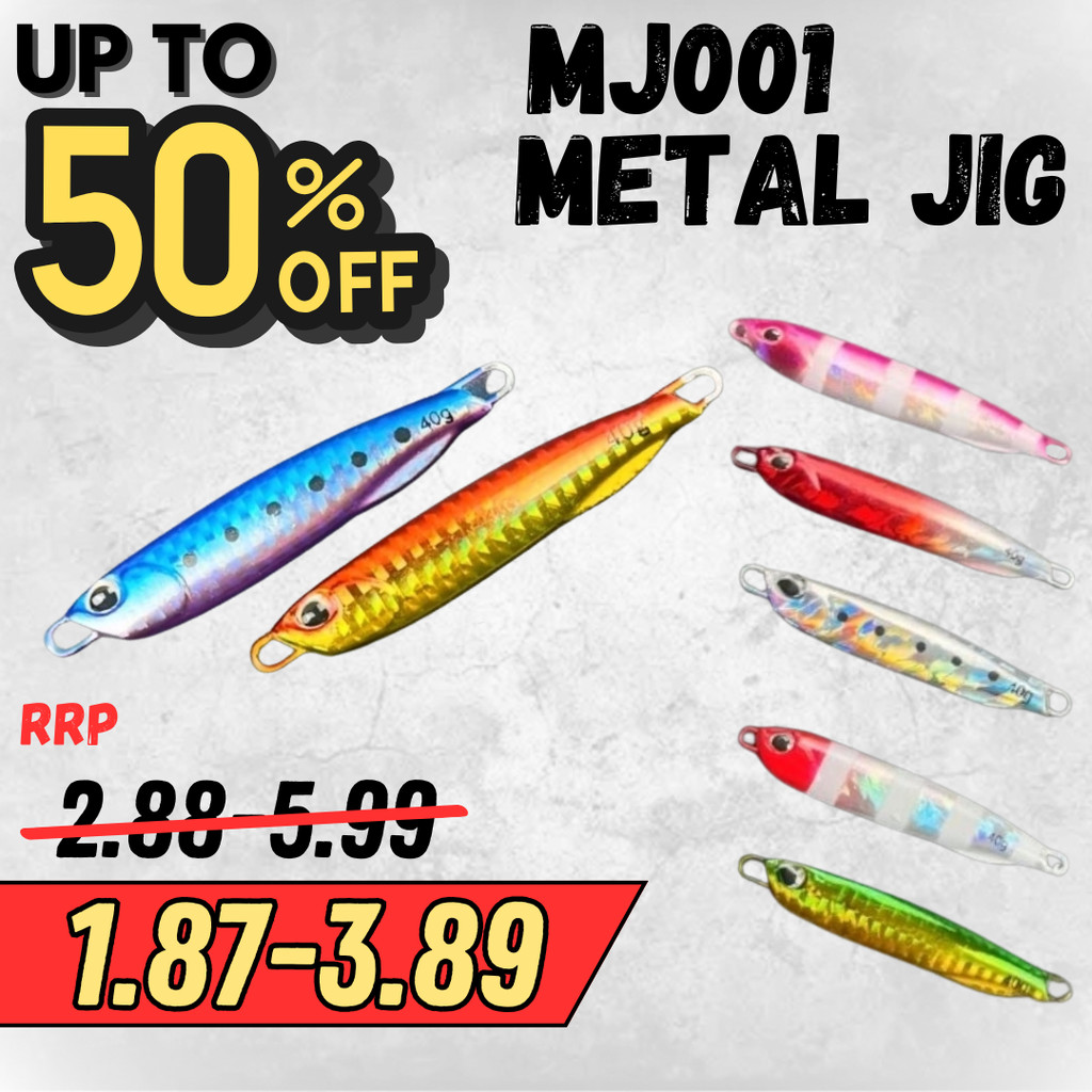 Umpan Jig Mikro 1pcs Micro Jig 10g/15g/20g/25g/30g/40g/60g Fishing Lure Ikan Jig Slow Jig ...