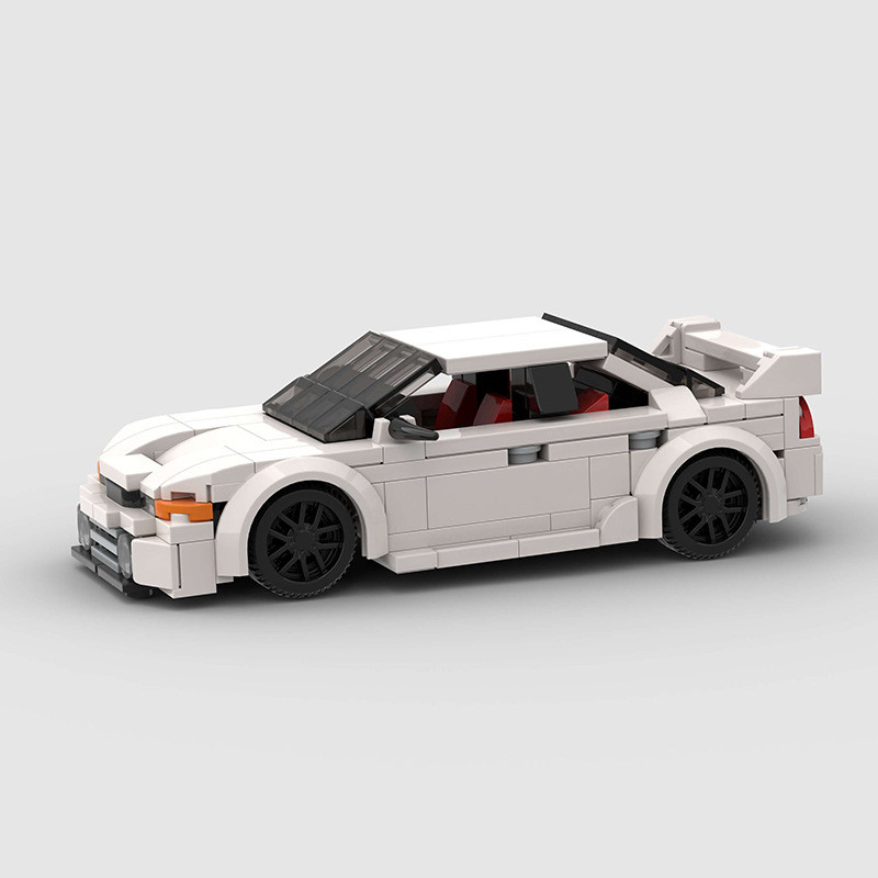 MOC Mitsubishi Lancer Evolution V Super Sports Cars Building Blocks ...