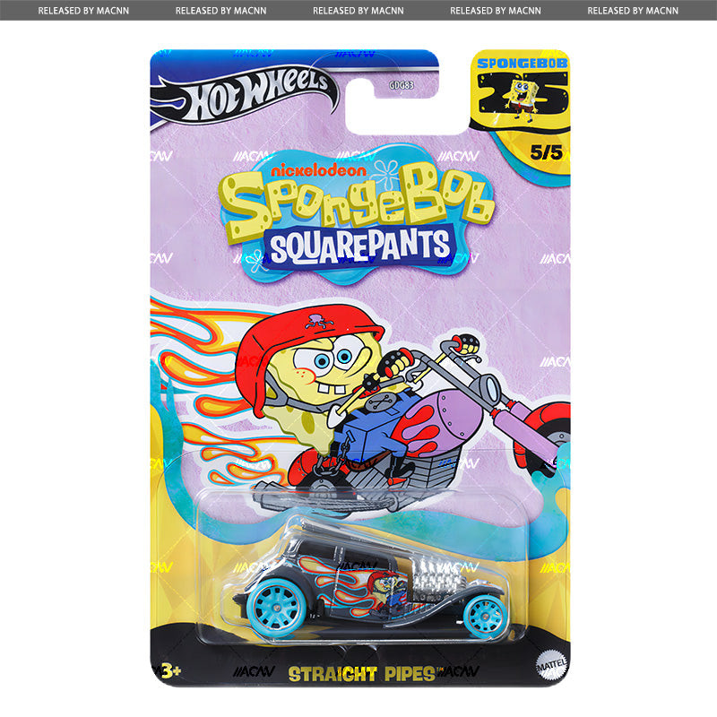 Ready Stock-hot wheels SpongeBob SquarePants Premium General Card Set ...