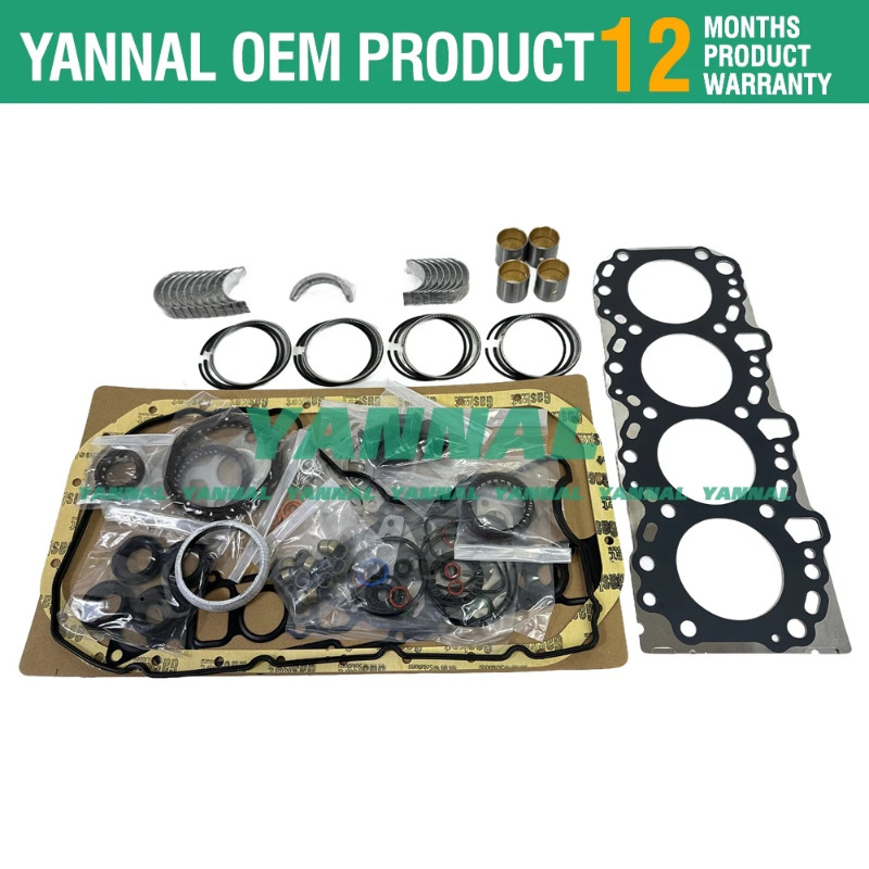 For TOYOTA 2KD 2KD-FTV Overhaul Re-Ring Kit 2010-Presen Hilux KUN15 ...