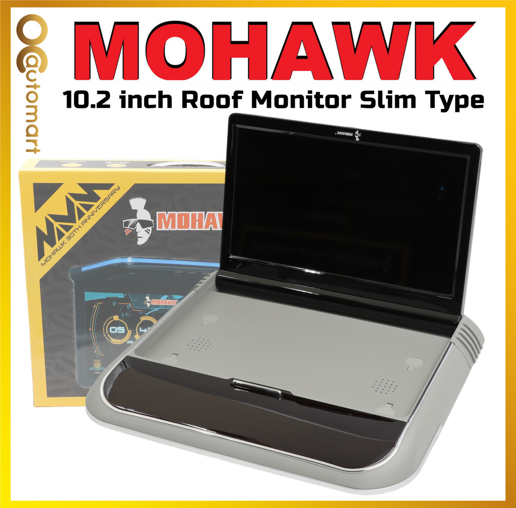 Mohawk 10.2 inch Slim Roof Top Monitor 16 : 9 Wide Screen Car Monitor ...