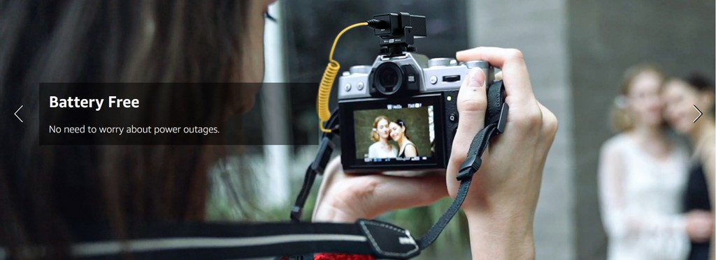 Minbo Mini Full-Metal Camera Microphone with Shock Mount, Deadcat ...