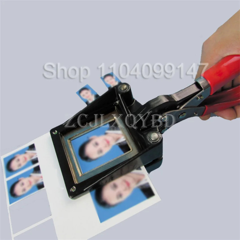 Hand Held ID Picture Cutter ID Card License Photo Picture Punch Cutter ...