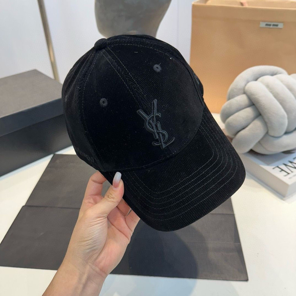YSL New Fashion Korean Style Letter Peaked Cap Embroidered Baseball Cap ...