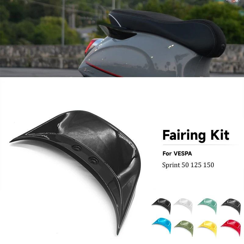 Motorcycle Fairing Tailpiece Tail Section Fairing For Vespa Sprint 50 ...