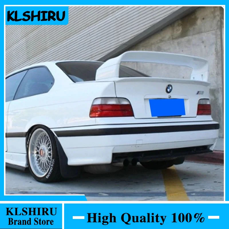For BMW E36 M3 spoiler 1990-2000 BMW M3 series spoiler with light ABS ...