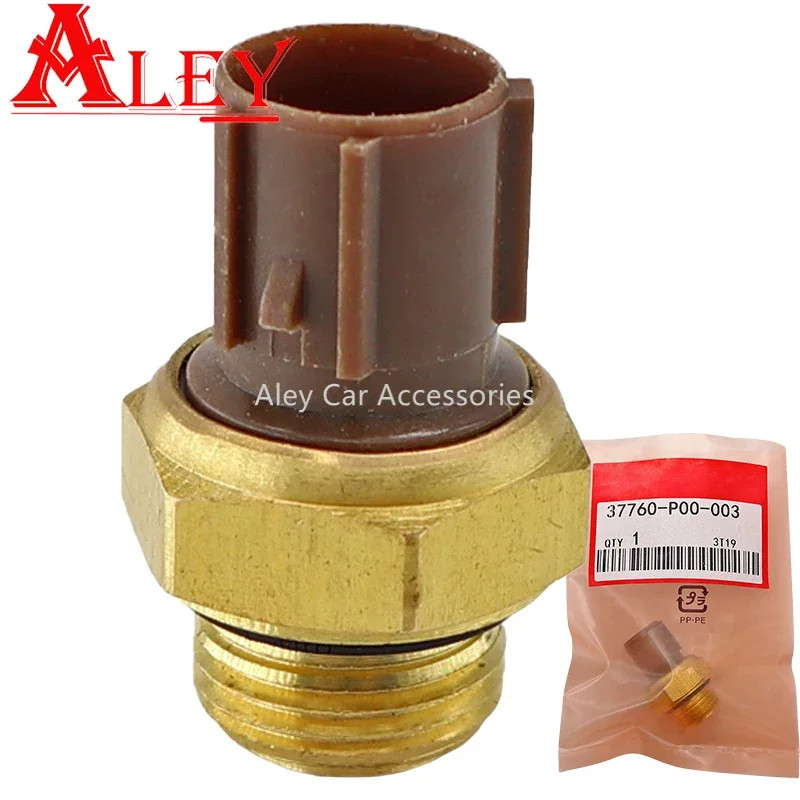 New 37760P00003 37760-P00-003 Radiator Coolant Fan Temperature Sensor Water Temp Switch For ...