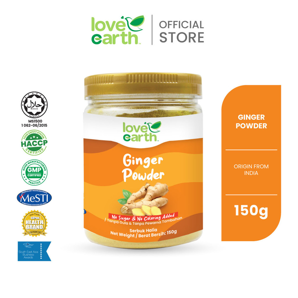 Love Earth Ginger Powder 150g | Shopee Malaysia