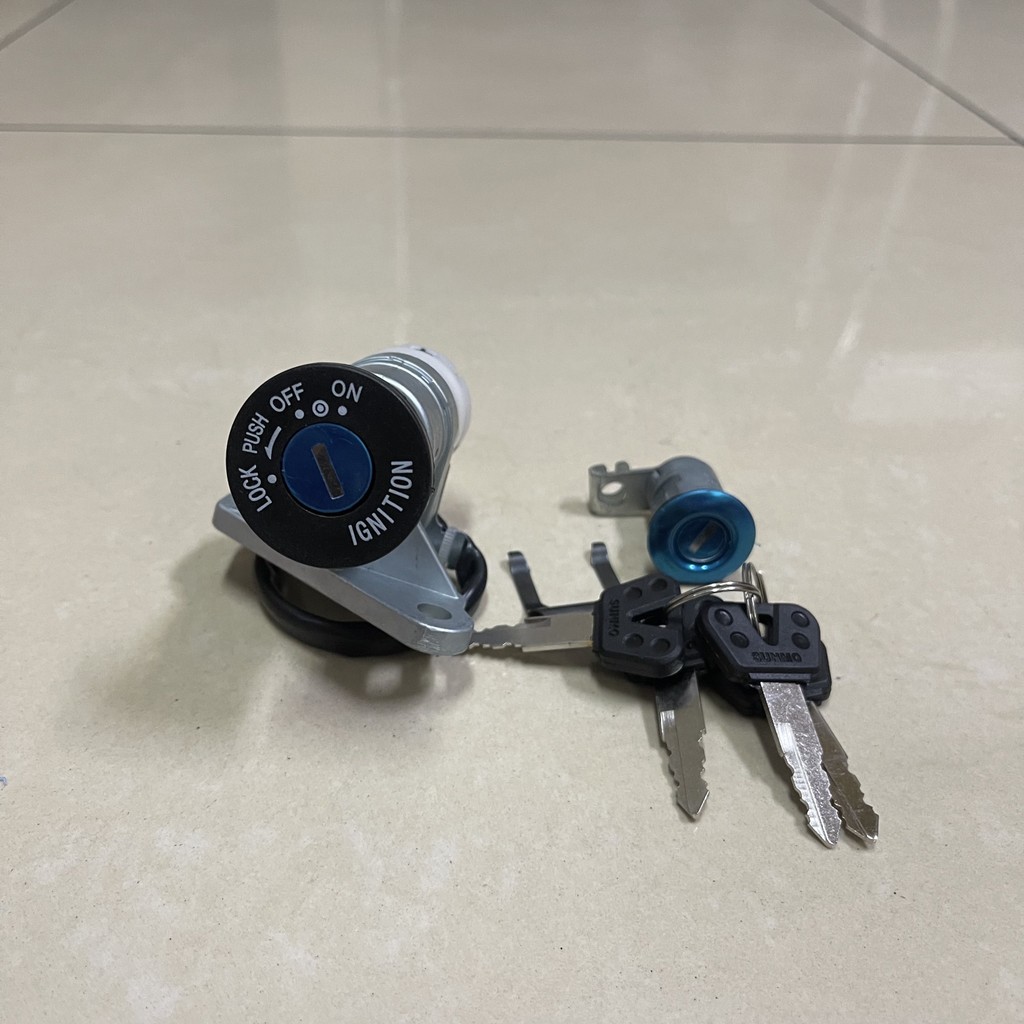 SUZUKI SMASH110 SMASH 110 SMASH-110 SHOGUN SMASH IGNITION MAIN SWITCH ASSY COMPLETE SET SUIS ...