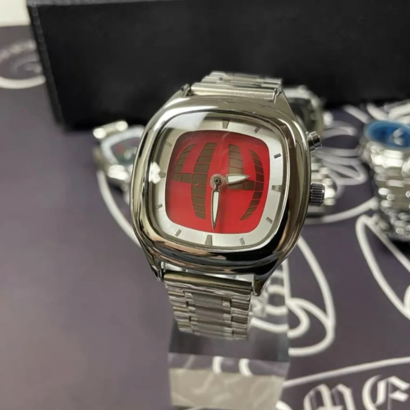 Digital Display Dynamic Digital Scrolling Square Watch Double Display ...