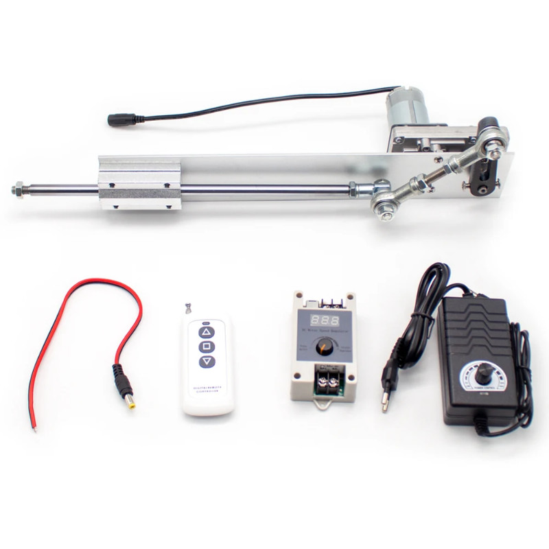 DIY Reciprocating Cycle Linear Actuator with DC 24V Telescopic Motor ...