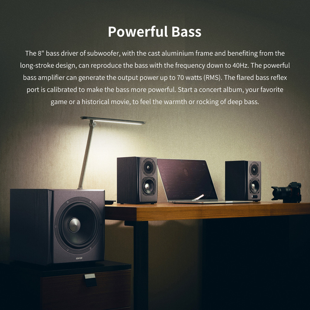 Edifier S350DB / S351DB 2.1 Bookshelf Speakers - Bluetooth V5.1 | 8 ...