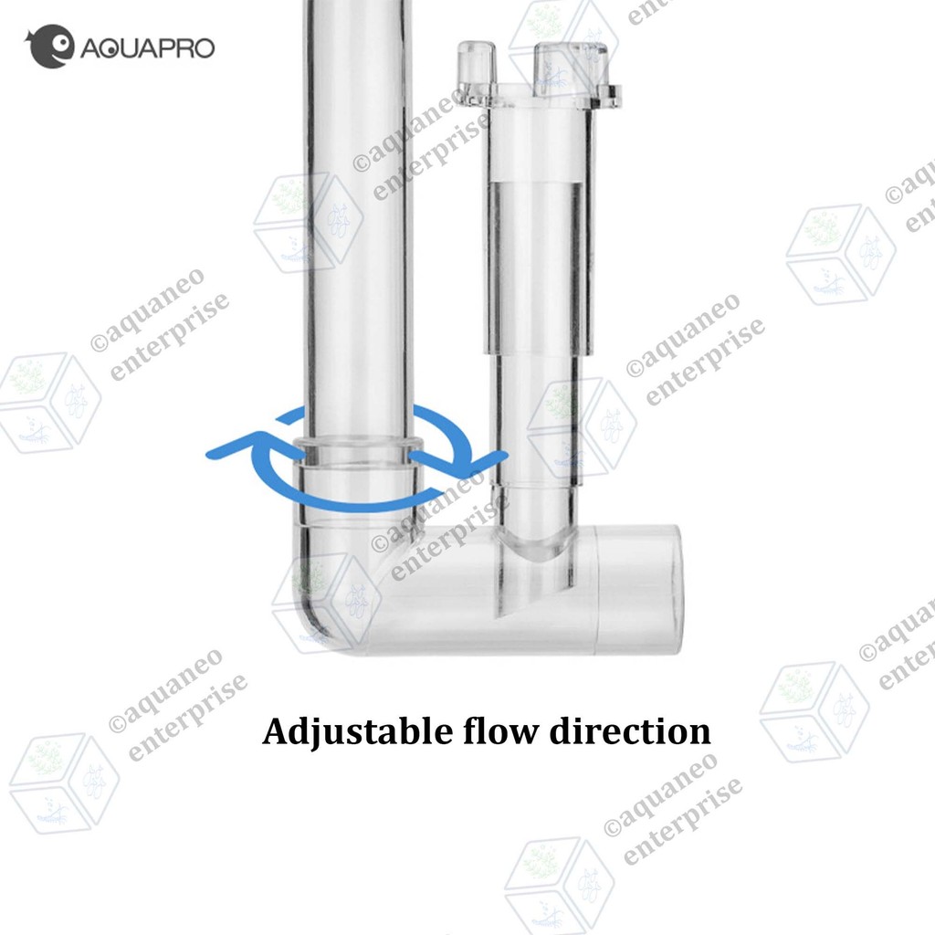 Aquapro Acrylic Filter Pipe Set with Surface Skimmer Clear - 13mm 17mm ...
