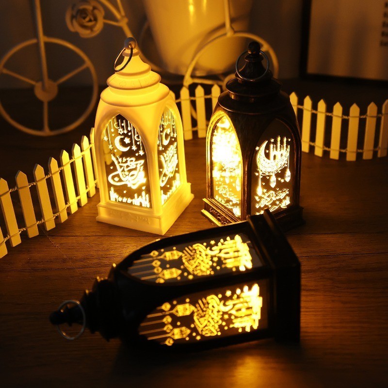 Personalized Retro Plastic Black Ramadan Handheld Night Light- Creative ...