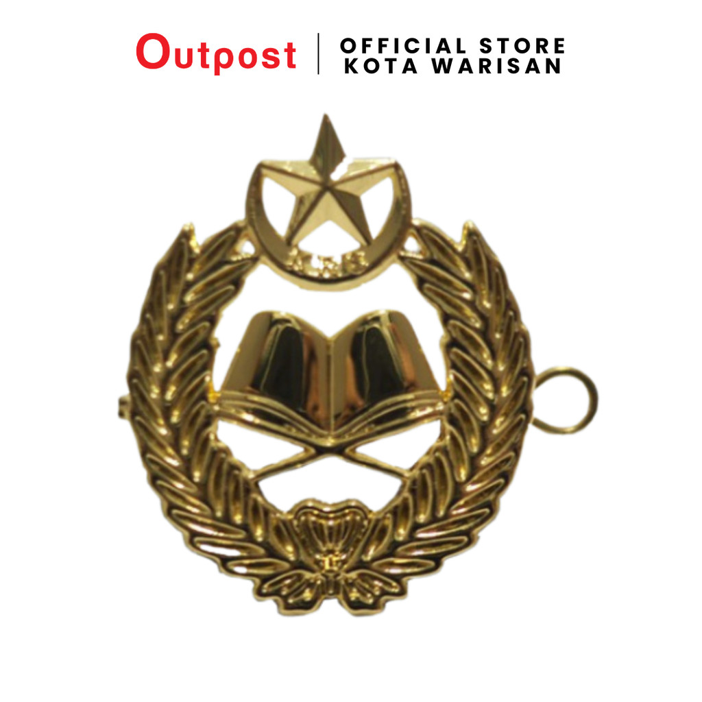 Outpost Lencana Topi Besi Kadet Remaja Sekolah (KRS) / (TKRS) | Shopee ...