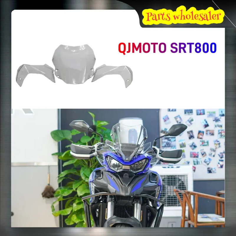 For QJMOTO SRT800 Original Accessories Windshield Sports Windscreen ...
