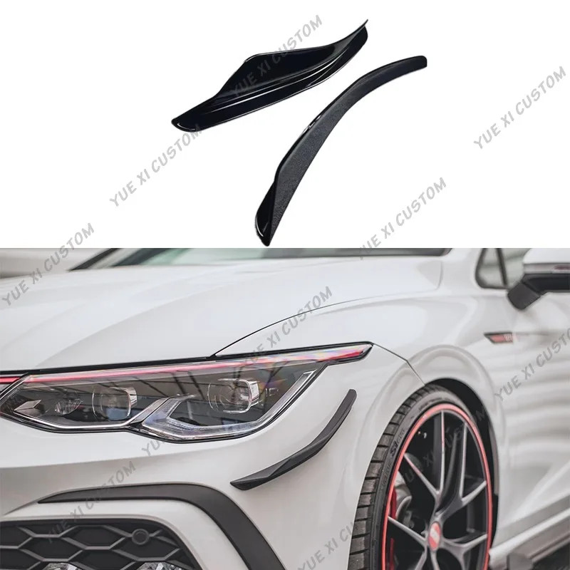 For VW Golf Mk8 Golf8 GTI R-Line MAXTON Style Car Front Bumper Side ...