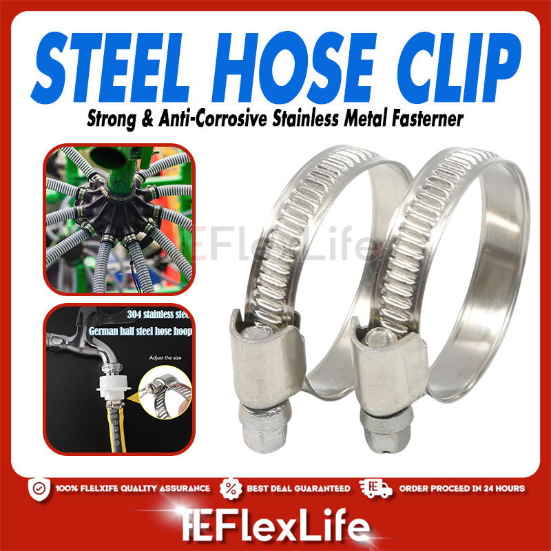 Hose Clamp Stainless Steel Hose Clip Stainless Steel Klip Hose Clip ...