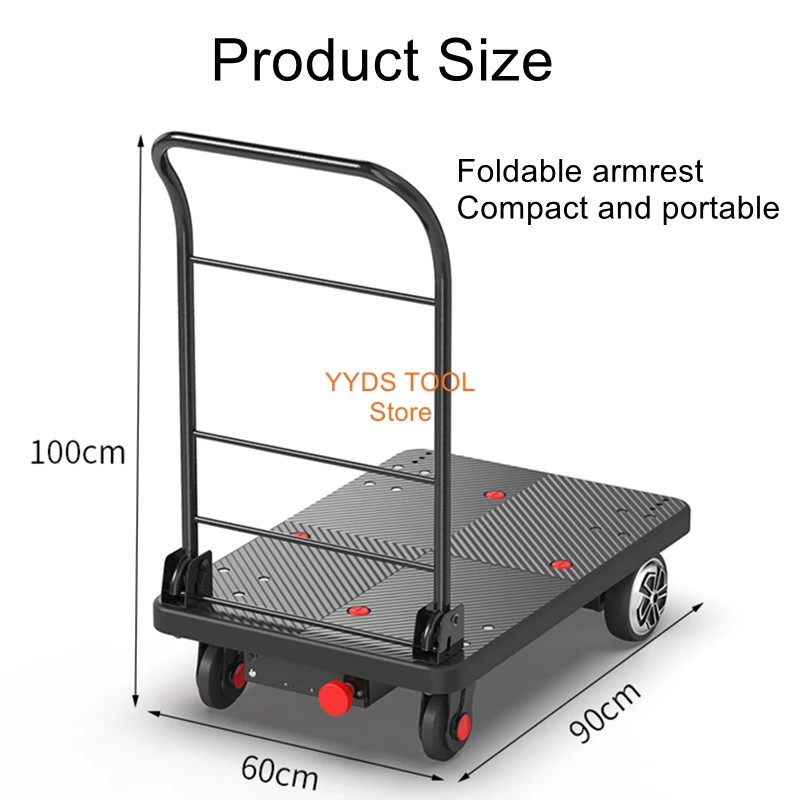 Remote control electric trolleySmall moving trolleyTool trolleySuper ...