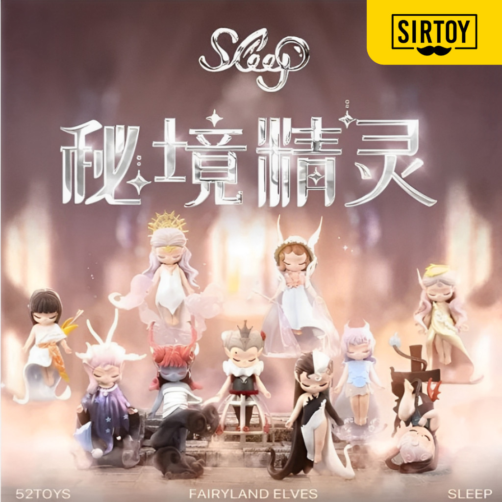 52TOYS: Sleep Fairyland Elves Sleep Blind Box 秘境精灵盲盒 | Shopee Malaysia