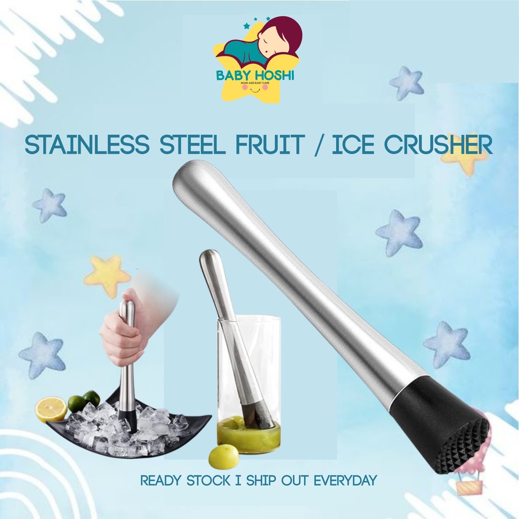 BH Stainless Steel Bar Hammer Mixer Ice Crushing Tools Fruit Crusher ...