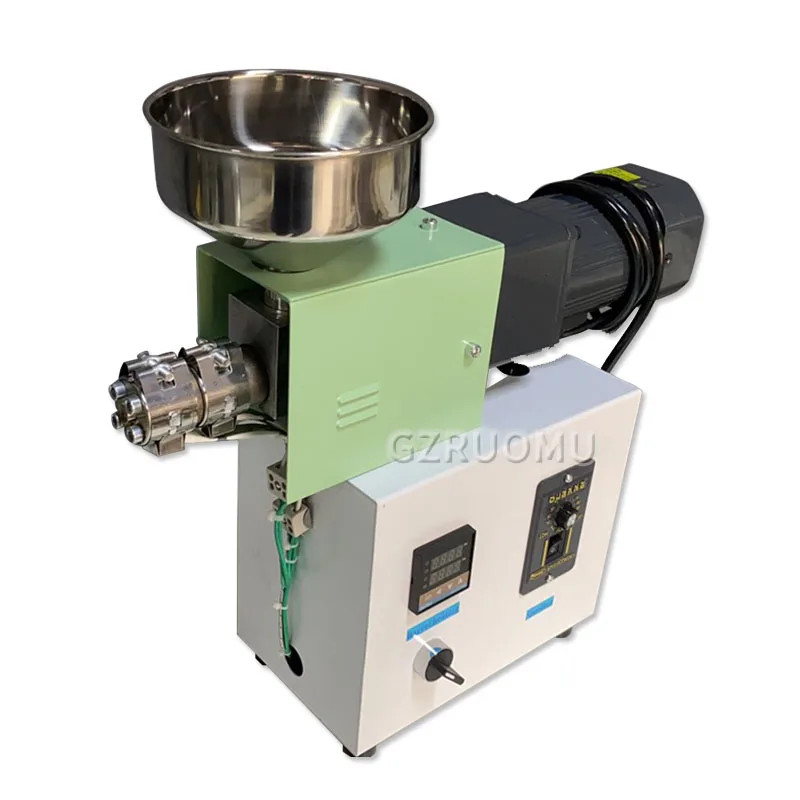 SJ12 Laboratory Desktop Small Extruder Plastic PE PVC Extrusion ...
