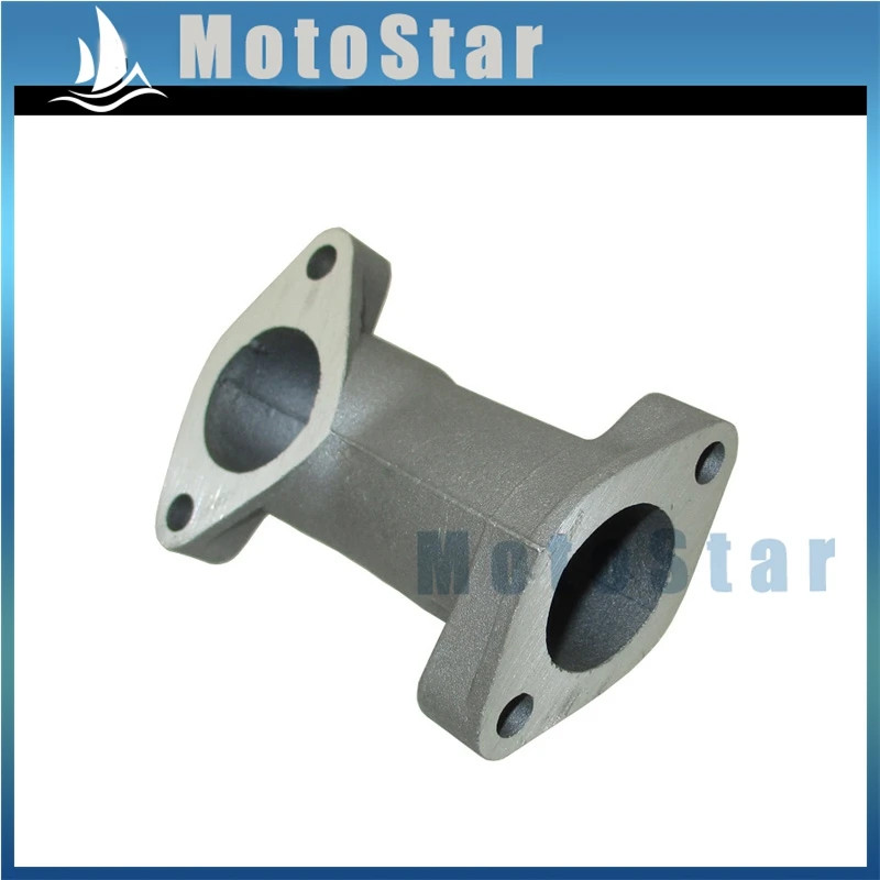Straight 26mm Intake Inlet Manifold For Pit Dirt Monkey Bike ATV Quad ...