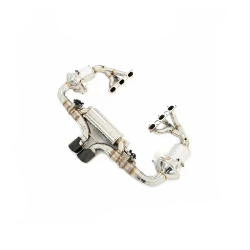 CSZ Tuning Valvetronic Muffler Exhaust Manifolds For Porsche 911 992 ...