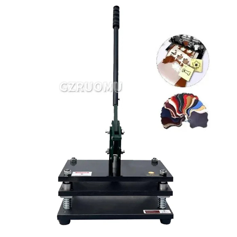 Manual Leather Die Cutting Machine Hand Pressing Cutter Embossing ...