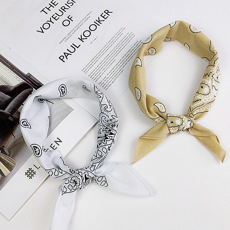 STYLE STAPLE 💥 55x55cm Hip Hop Square Scarf Bandana Style Turban ...