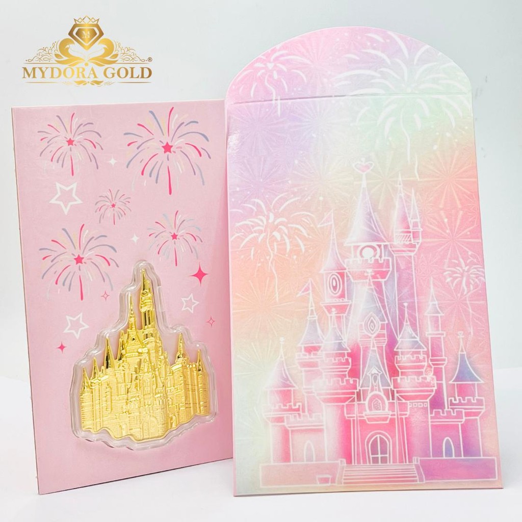 MYDORA Castle Of Dreams | 999.9 Gold Wafer (0.3g) | Shopee Malaysia