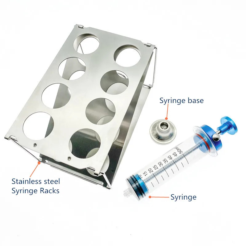 Liposuction Syringe holder Syringe Tray 10CC 20cc 50cc Foldable ...