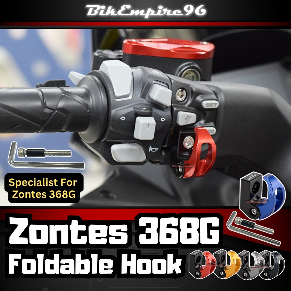 Zontes 368G Hook Foldable Heavy Duty Premium Durable Quality Hanger for ...