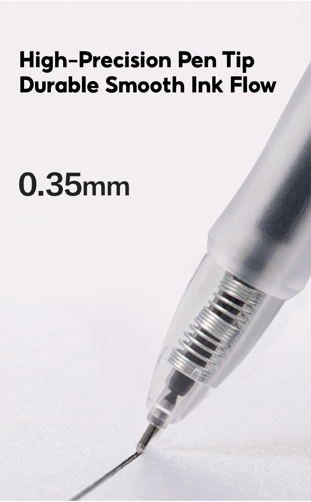 Deli Enduro Gel Pen 0.35mm Fine Bullet Tip Super Smooth Writing Fast ...