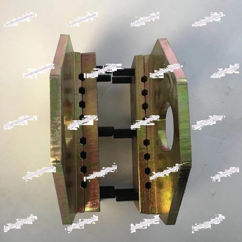 6 Slots 8 Slot Elevator Rope Clamp For Steel Wire Rope Clamping Device ...