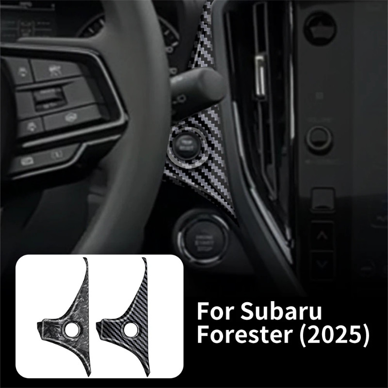 For Subaru Forester 2025 Carbon Fiber Forged Carbon Style ABS LHD Car ...