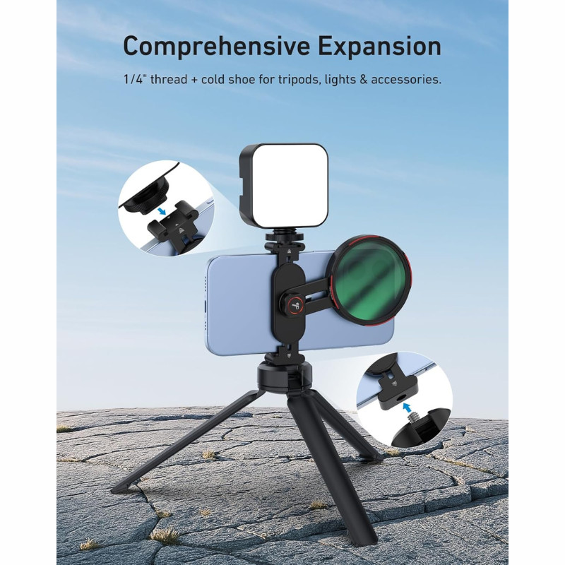 Telesin Phone filter holder 67mm Adapter For Mobile (filter Not ...