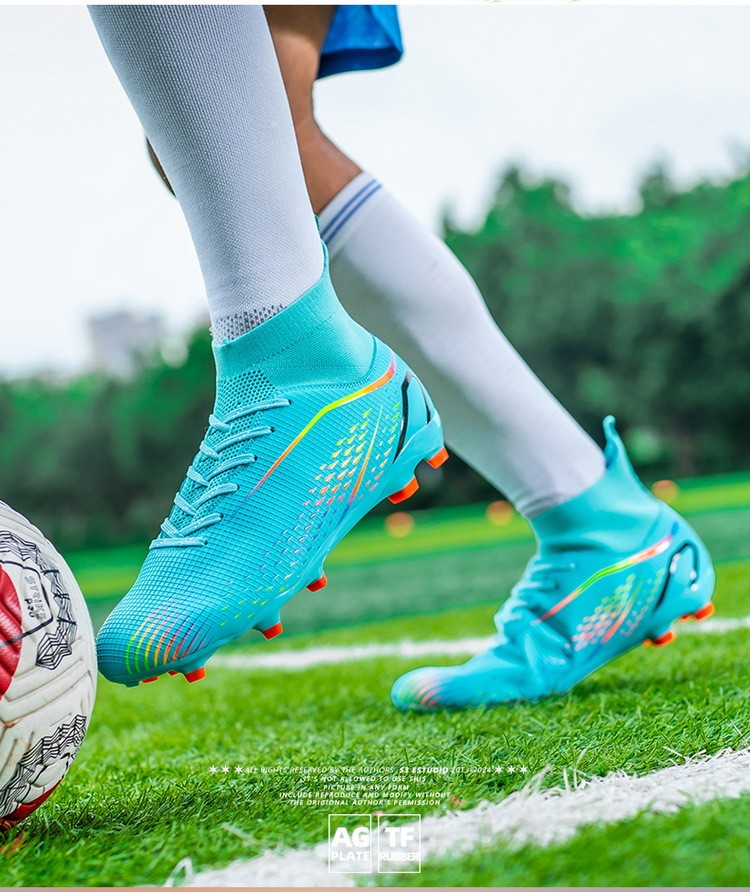 Ready Stock Professional Football Boots Long Spike Football Boots ...