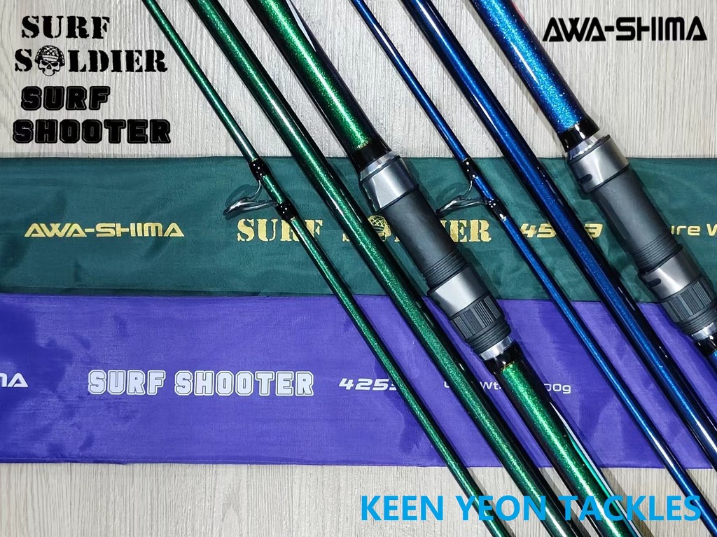 AWA-SHIMA SURF SHOOTER / SURF SOLDIER SURF ROD | Shopee Malaysia