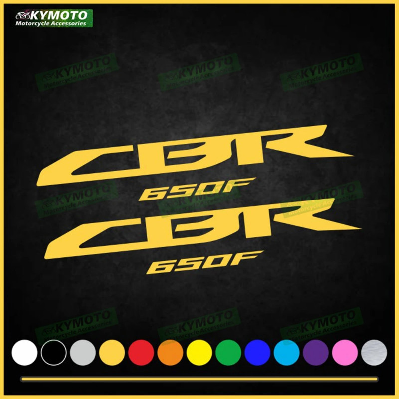 for Honda CBR650F Motorcycle Decal Fairing Windshield Decoration Helmet ...