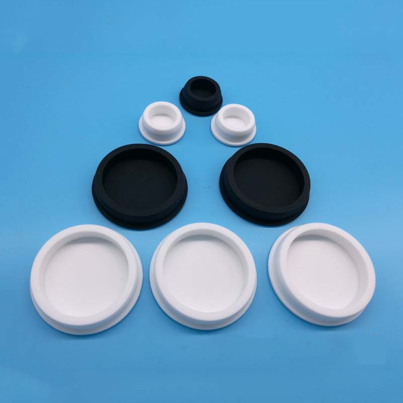 Round Silicone Rubber Seal Hole Plugs Bore T Type Stopper Blanking End ...