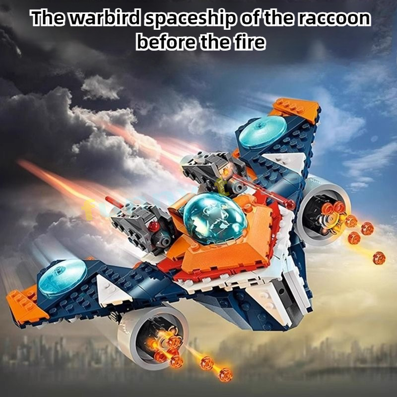 76278 Rocket’s Warbird vs. Ronan Building Blocks Super Hero Spaceship ...
