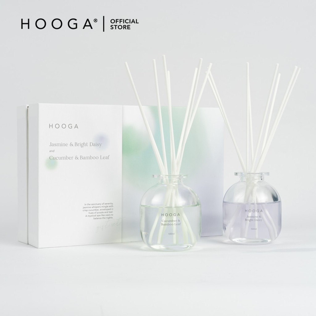 Hooga Reed Diffuser Gourmand Series Gift Set (2pcs Reed Diffuser ...