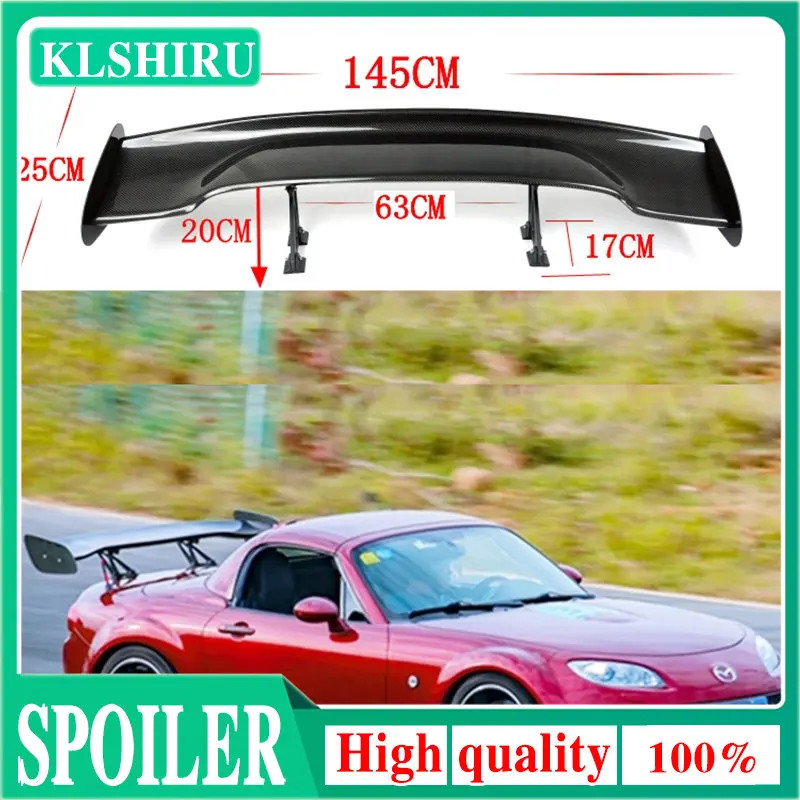 For MX5 NA NC Miata ND RX8 ABS Plastic Material Unpainted Color Rear ...