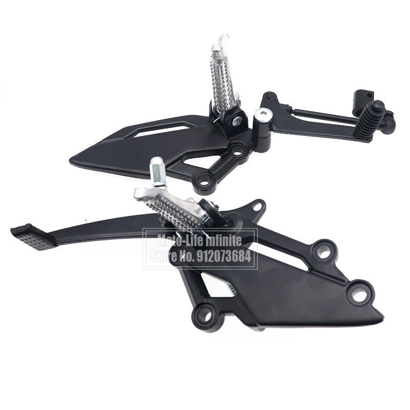 Motorcycle Shift Lever Frontset Foot Peg Bracket Footrest Pedal Shifter ...