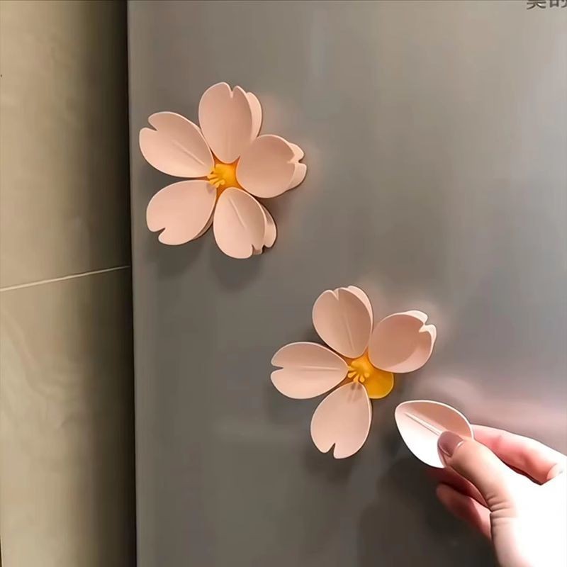 New Style Cherry Blossom Magnetic Sealing Clip 3D Three-Dimensional ...