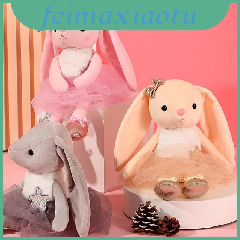 Lovely Sweet And Ballet Rabbit Stuffed Doll Available Multiple Colors ...