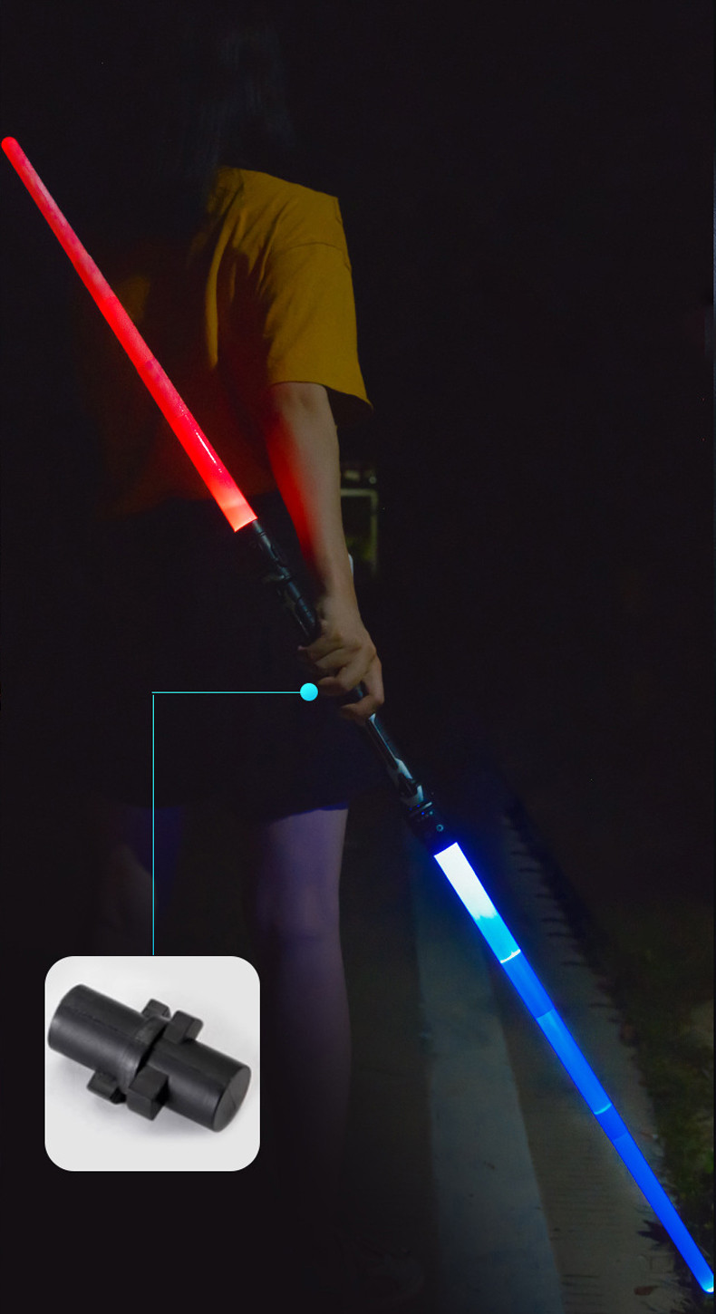 Children Laser Sword Lightsaber Toys Colorful Glowing Sword Red and ...